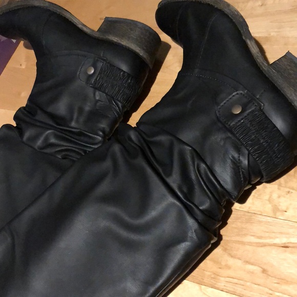 Novacas | Shoes | Novacas Black Boots Vegan Leather Size | Poshmark